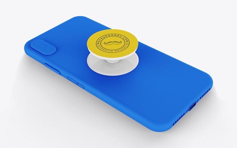 Free Pop Socket Mockup - Free mockup